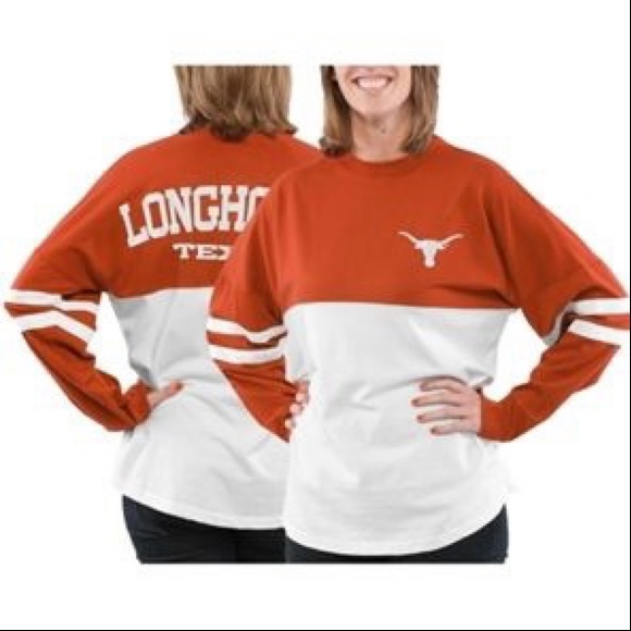 PINK Victoria's Secret | Tops | Texas Longhorns Varsity T Pink ...